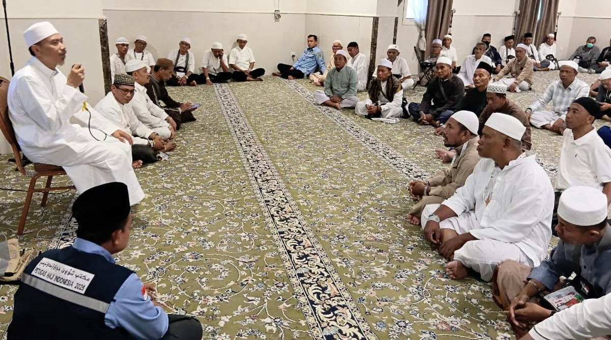 Kloter 10 KNO Hadirkan Ulama Asal Madina Tausiyah Pemahaman Ibadah Haji ...